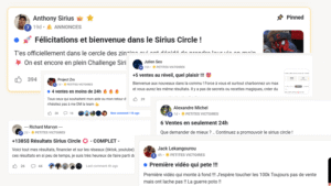 Sirius Circle - Formation IA & Business en ligne Anthony Sirius
